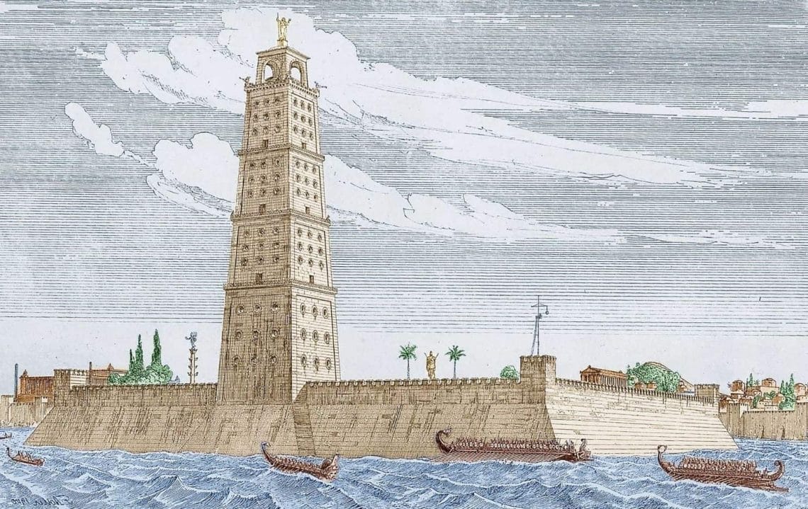 FARO DE ALEJANDRIA | Construccion, ubicación, historia y destrucción